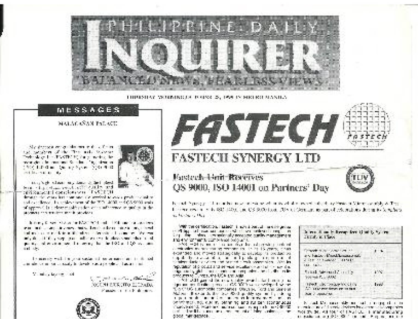 Our Company | Fastech